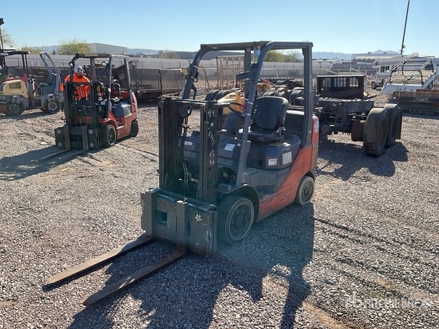 2008 Toyota 8FGCU25 4700 lb Cushion Tire Forklift | Ritchie Bros ...