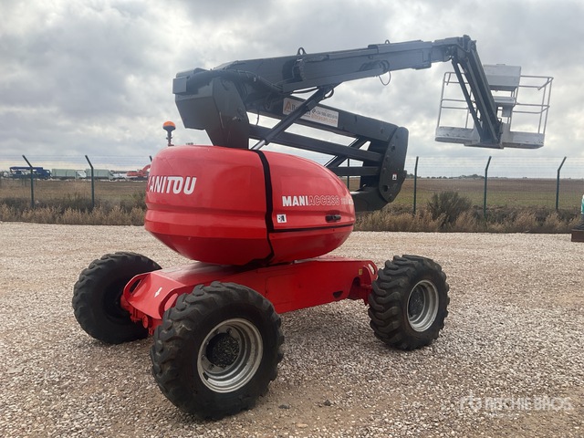 2009 Manitou 160ATJ 4WD Diesel Articulating Boom Lift | Ritchie Bros ...