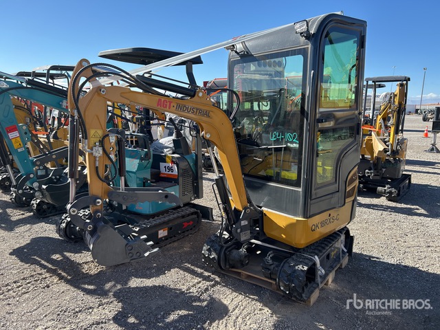 2024 AGT QK18RXS-C Mini-pelle (Unused) | Ritchie Bros. Auctioneers