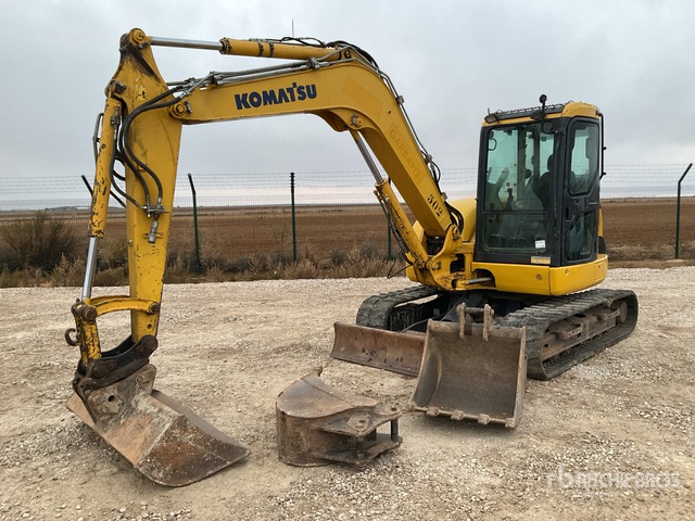 2015 Komatsu PC80MR-3 Tracked Excavator | Ritchie Bros. Auctioneers