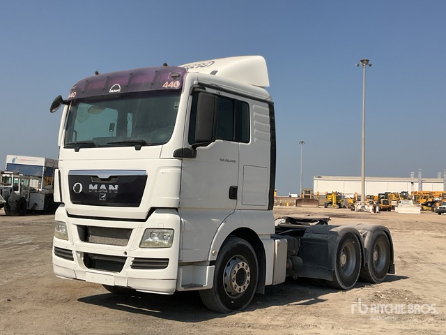 2012 MAN TGX 26.440 6x4 T/A Sleeper Truck Tractor | Ritchie Bros ...