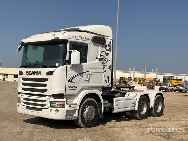 Scania R440 6x4 T/A Sleeper Truck Tractor | Ritchie Bros. Auctioneers