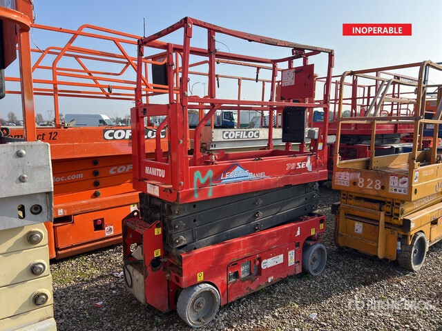 2017 Manitou MEWP 78 SEC2 Scissor Lift (Inoperable) | Ritchie Bros ...