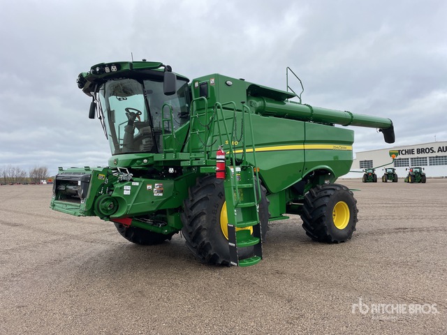 2023 John Deere S780 4x4 Combine Harvester | Ritchie Bros. Auctioneers