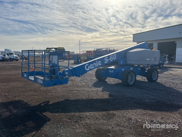 2008 Genie S60 4WD Diesel Telescopic Boom Lift | Ritchie Bros. Auctioneers