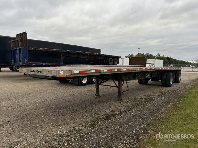 1994 Transcraft Eagle W2 45 ft T/A Spread Axle Flatbed Trailer | Ritchie Bros. Auctioneers