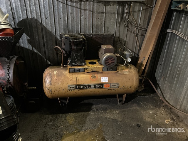 DeVilbiss Pro Air Electric Air Compressor | Ritchie Bros. Auctioneers