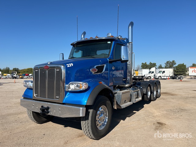 2024 Peterbilt 567 8x4 Heavy Haul Tri/A Day Cab Truck Tractor | Ritchie ...