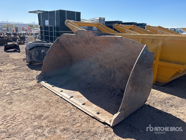 110 in 3.3 cyd General Purpose Wheel Loader Bucket - Fits Cat/Volvo 938 ...