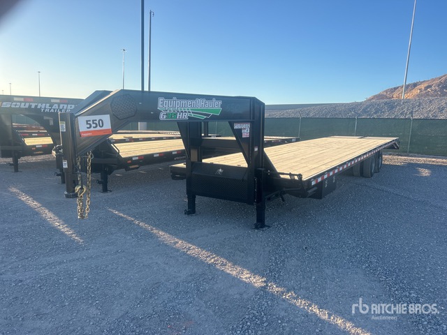 2025 Industrias America G35R 35 ft T/A Gooseneck Equipment Trailer ...