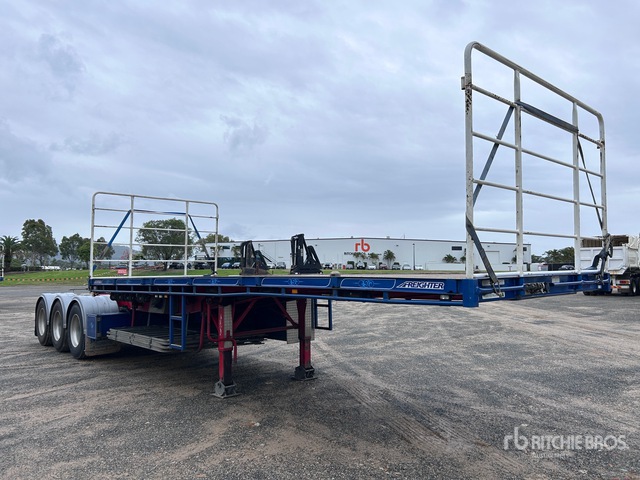 2021 MaxiTrans 7.2 m Tri/A B-Double Lead Flatbed Trailer | Ritchie Bros ...