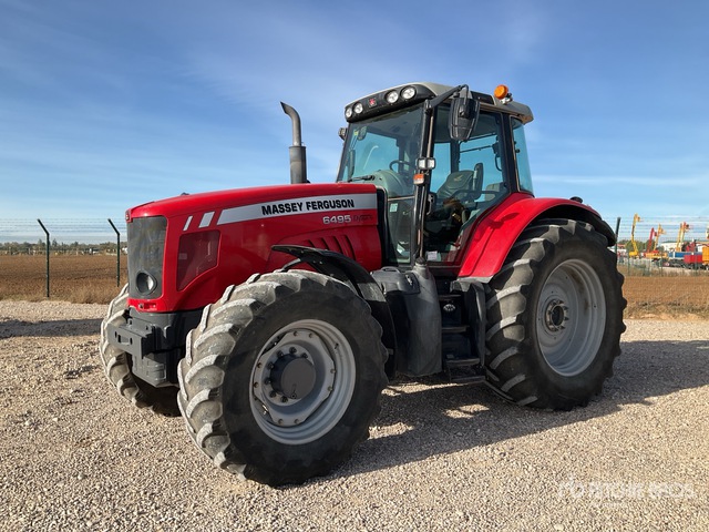 2010 Massey Ferguson MF 6495 4WD Tractor | Ritchie Bros. Auctioneers