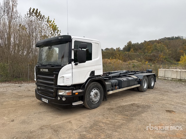 2007 Scania P420 6x4 Camion Ampliroll 6x4 Camion roulant | Ritchie Bros ...
