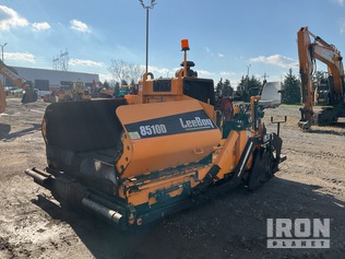 2017 LeeBoy 8510D Track Asphalt Paver in Henrietta, New York, United ...