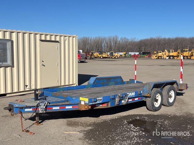 2012 T.R.G Cam Superline 23 ft T/A Equipment Trailer | Ritchie Bros ...