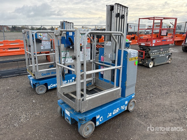 2017 Genie GR-20 Vertical Mast Lift | Ritchie Bros. Auctioneers