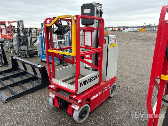 2021 MEC MME20 Vertical Mast Lift | Ritchie Bros. Auctioneers