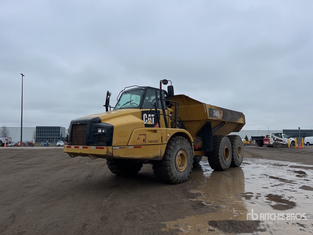 2013 Cat 740B Articulated Dump Truck | Ritchie Bros. Auctioneers