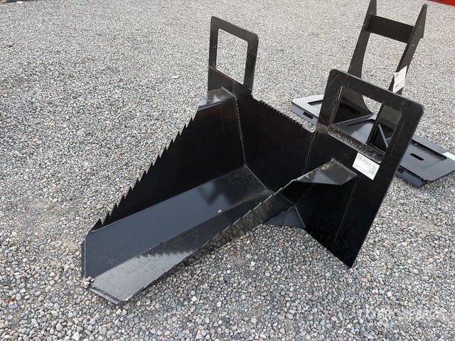 2024 Kit Containers QT-TS-40 40 in Stump Pala para Minicargadora ...