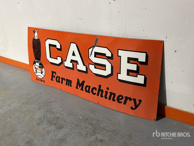 5 ft x 2 ft Case Porcelain Sign | Ritchie Bros. Auctioneers