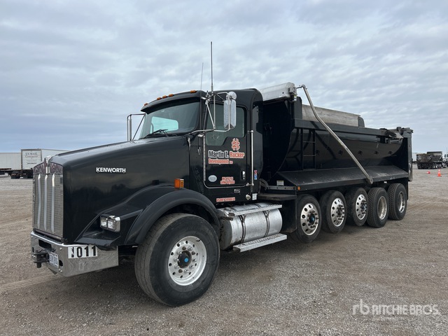 2014 Kenworth T800 12x4 Simple 16 12x4 Tipper Truck | Ritchie Bros ...