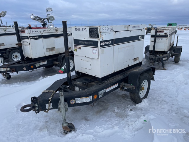 2014 Multiquip DCA-15SPXU4F 14 kW Mobile Generator Set | Ritchie Bros ...