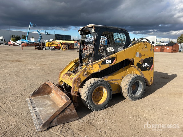 2010 Cat 246C Two-Speed Skid Steer Loader | Ritchie Bros. Auctioneers
