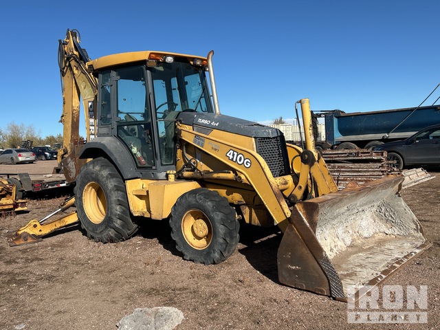2001 John Deere 410G 4x4 Backhoe Loader in Colorado Springs, Colorado ...