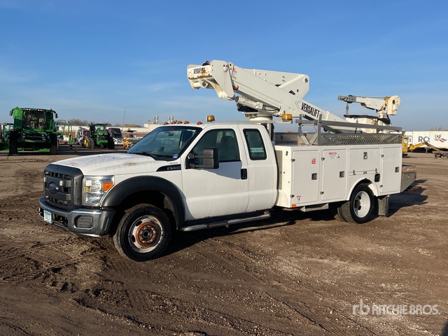 2012 Versalift VST-401 40 ft on 2012 Ford F-550 XL 4x4 Bucket Truck ...