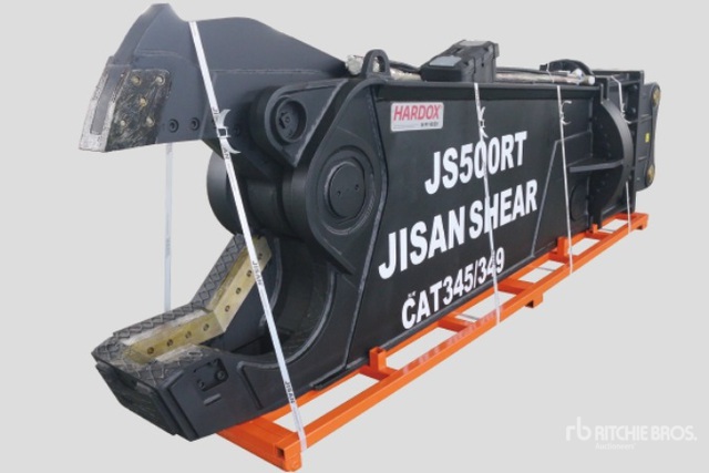 2024 Jisan JS500RT Rotating Demolition Shear - Fits Cat 345 / 40 - 55 ...