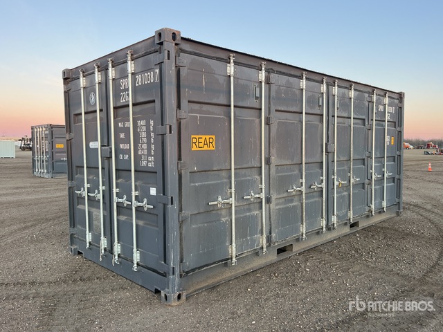 2024 20 ft Standard Multi-Door Storage Container | Ritchie Bros. Auctioneers