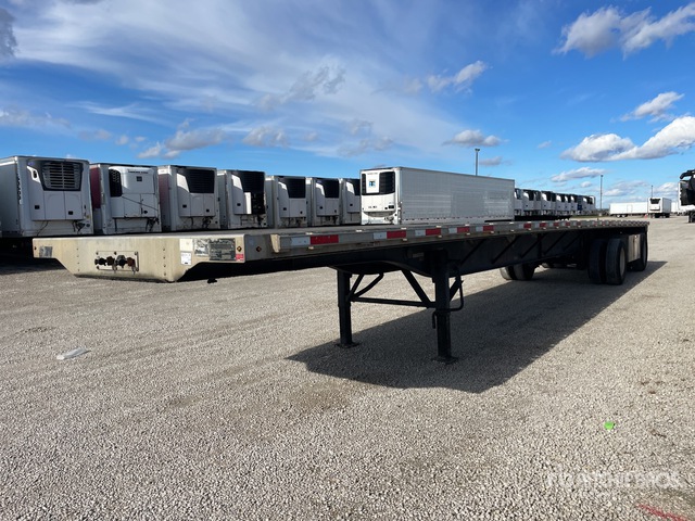 2017 Transcraft 554C 48 ft T/A Spread Axle Flatbed Trailer | Ritchie ...