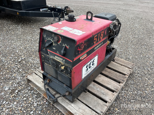 2000 Lincoln Ranger 225 A Skid-Mounted Multi-Process Engine Driven ...