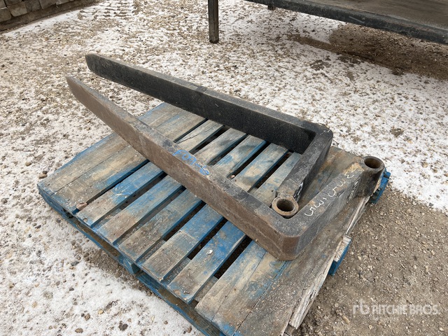 60 in Fork Tines - Fits Wheel Loader | Ritchie Bros. Auctioneers