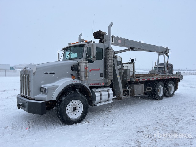 Manitex 956 18000 lb Straight Boom on 2006 Kenworth T-800 6x4 Boom ...