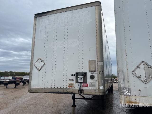 2007 Wabash 53 ft x 102 in T/A Van Trailer | Ritchie Bros. Auctioneers