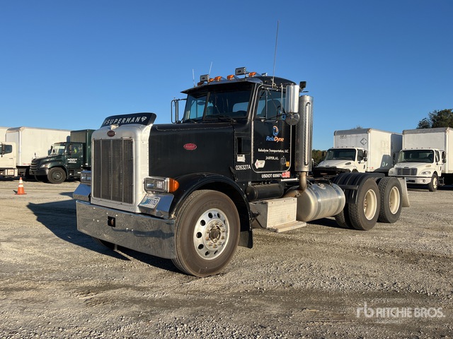 2002 Peterbilt 378 6x4 T/A Day Cab Truck Tractor | Ritchie Bros ...