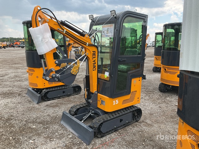 2024 RELYMG R15 Mini Excavator (Unused) | Ritchie Bros. Auctioneers