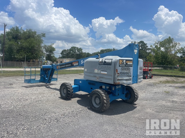 2015 Genie S-45 4WD Diesel Telescopic Boom Lift in Houston, Texas ...