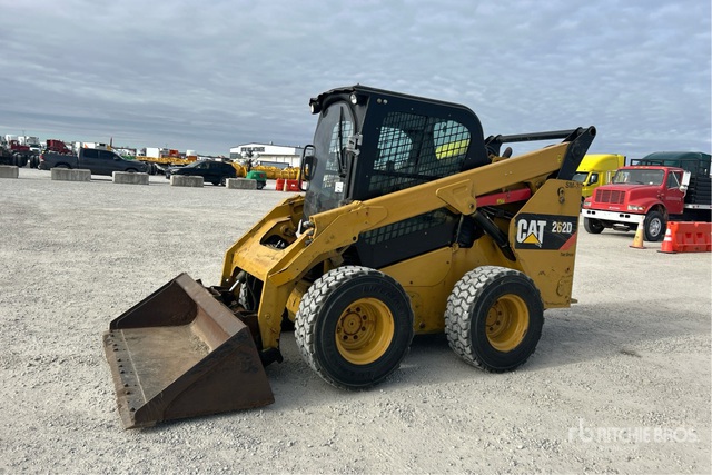 2018 Cat 262D Two-Speed Skid Steer Loader | Ritchie Bros. Auctioneers
