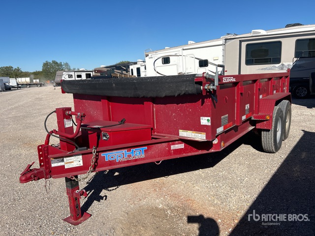 2021 Top Hat 14 ft T/A Dump Utility Trailer | Ritchie Bros. Auctioneers