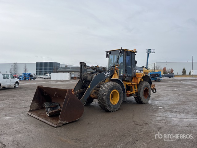 2011 John Deere 624K High Lift Wheel Loader | Ritchie Bros. Auctioneers