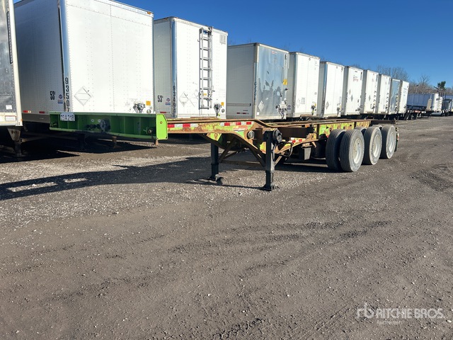 2008 Max Atlas 0 ft Tri/A Extendable 20-40 Ft Container Trailer ...