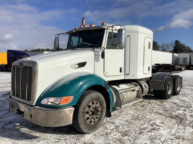 2013 Peterbilt 386 6x4 T/A Sleeper Truck Tractor | Ritchie Bros ...