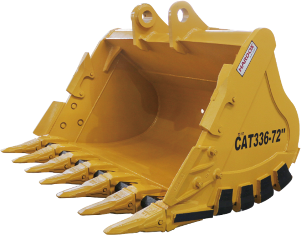 2024 Jisan BKT336D72HD 2.3 cyd Digging Excavator Bucket - Fits Cat 336 ...
