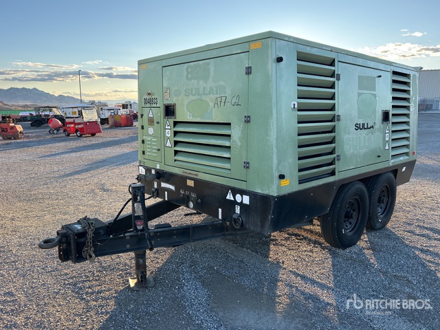 2010 Sullair 825DTQ 825 cfm Mobile Air Compressor | Ritchie Bros ...