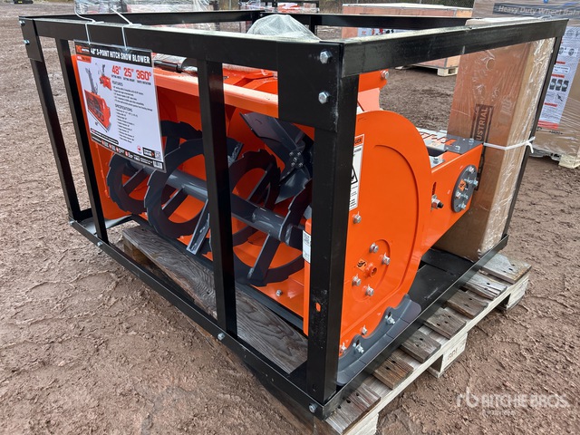 TMG TBS48 48 in 3-Point Hitch Souffleuse à neige (Unused) | Ritchie ...