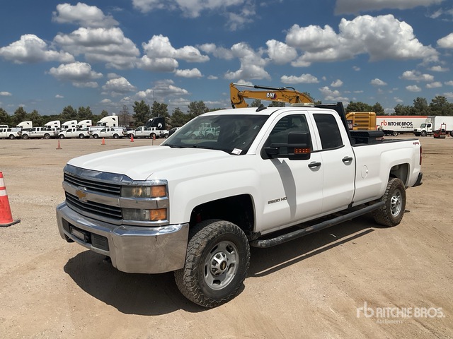 2016 Chevrolet 2500HD 4x4 Extended Cab Pickup | Ritchie Bros. Auctioneers