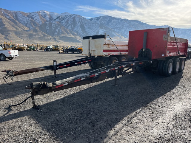 1998 Flow Boy 15 ft Tri/A Pup End Dump Trailer | Ritchie Bros. Auctioneers
