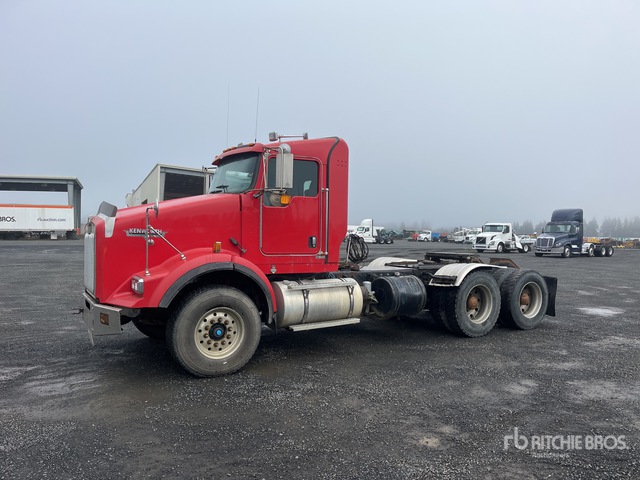 2009 Kenworth T800 6x4 T/A Day Cab Truck Tractor | Ritchie Bros ...